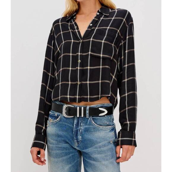 Rails | Tops | New Rails Malin Plaid Buttondown In Onyx Sand Birch ...